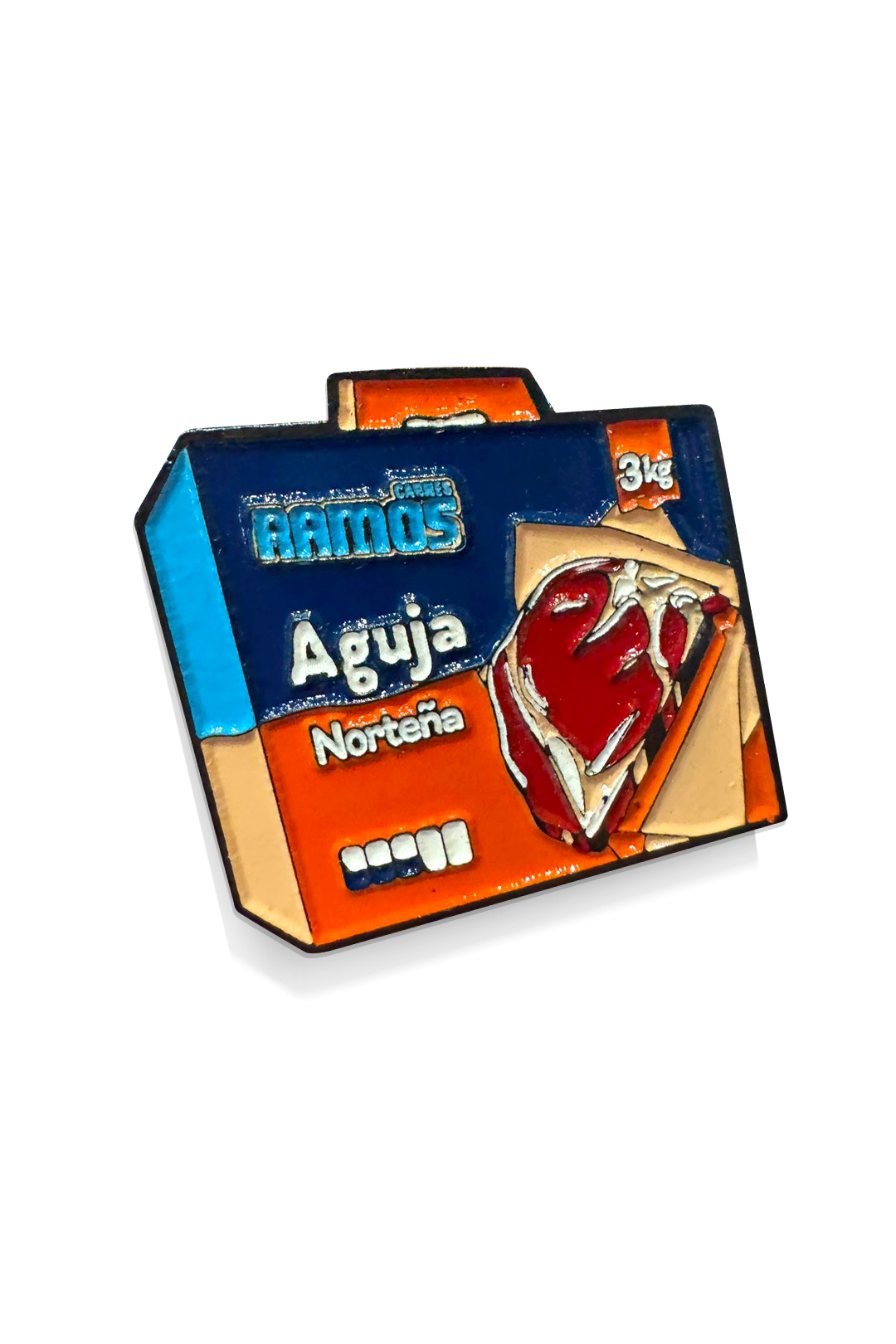 Pin maletín de carne – Carnes Ramos MX